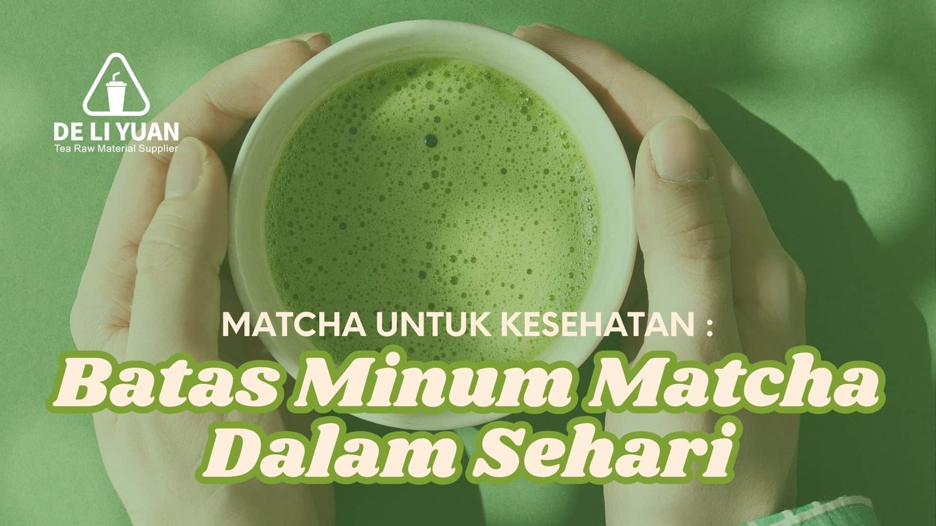 Aturan Waktu Minuman Matcha Enak Dan Sehat